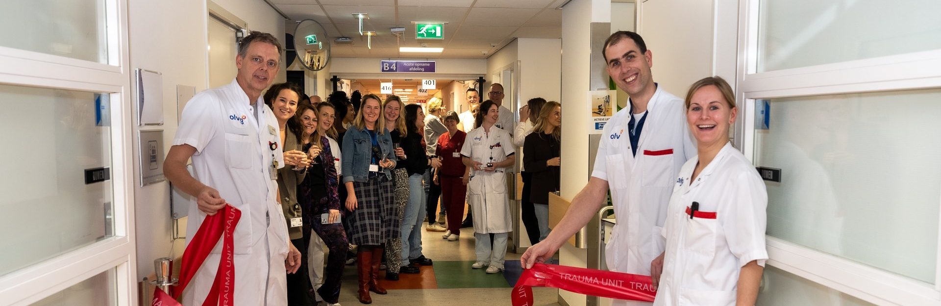OLVG opent officiële Trauma Unit - Netwerk Acute Zorg Noord-Holland ...